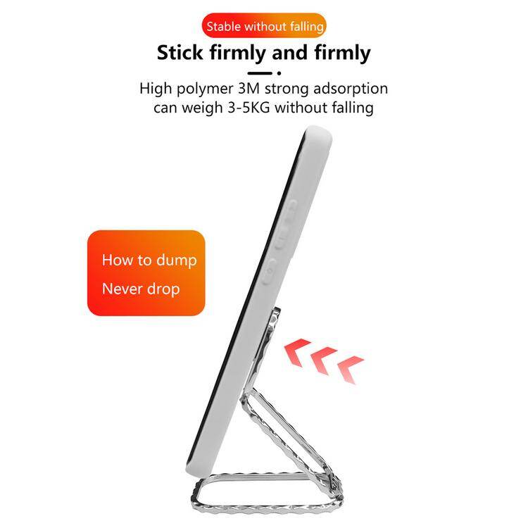 JYun Adjustable Circle Phone Stand Metal Desktop Phone Holder Ring ...