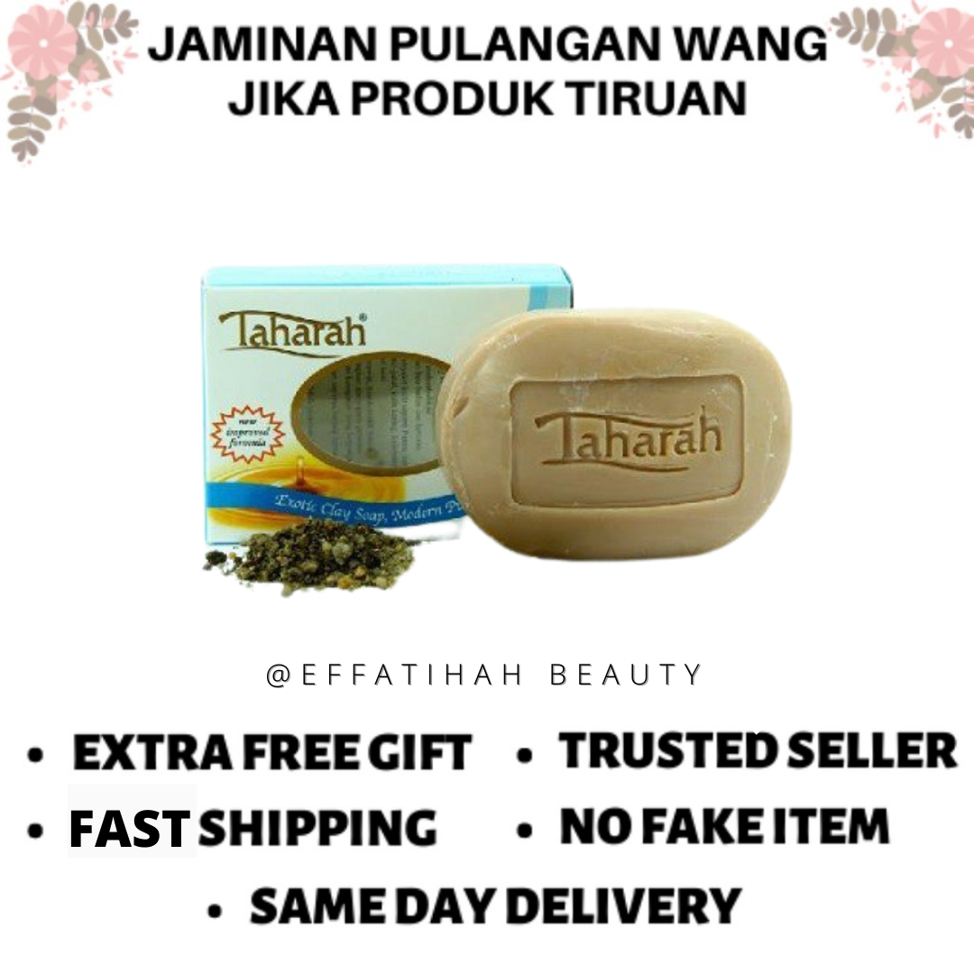 BIG PROMO - TAHARAH SOAP / SABUN TAHARAH / 90% TANAH LIAT [100% ...