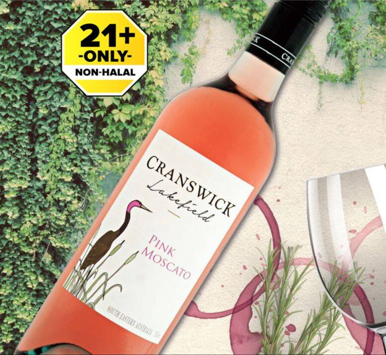 Cranswick Lakefield Pink Moscato 2021 750ML | Lazada
