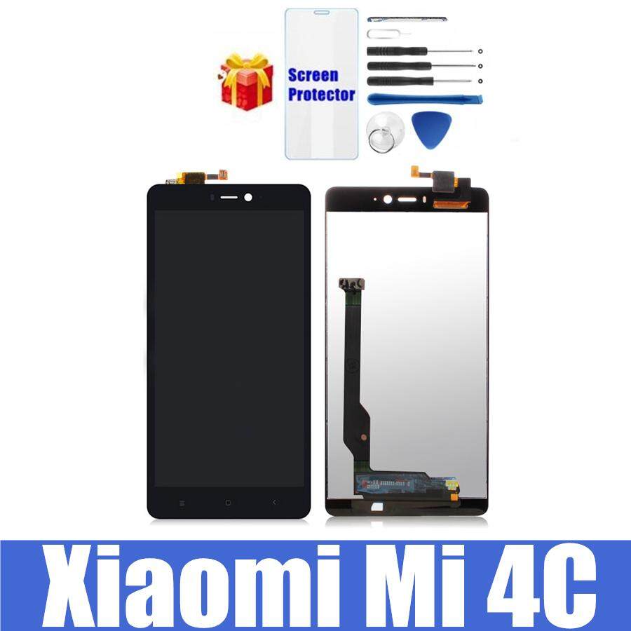 5.0 100% ทดสอบสำหรับ Xiaomi Mi 4C mi4c จอแสดงผล LCD Touch Screen แผงที่ ...