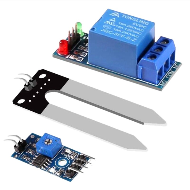 Soil Moisture Sensor Kit Automatic Watering System Manager with Mini ...