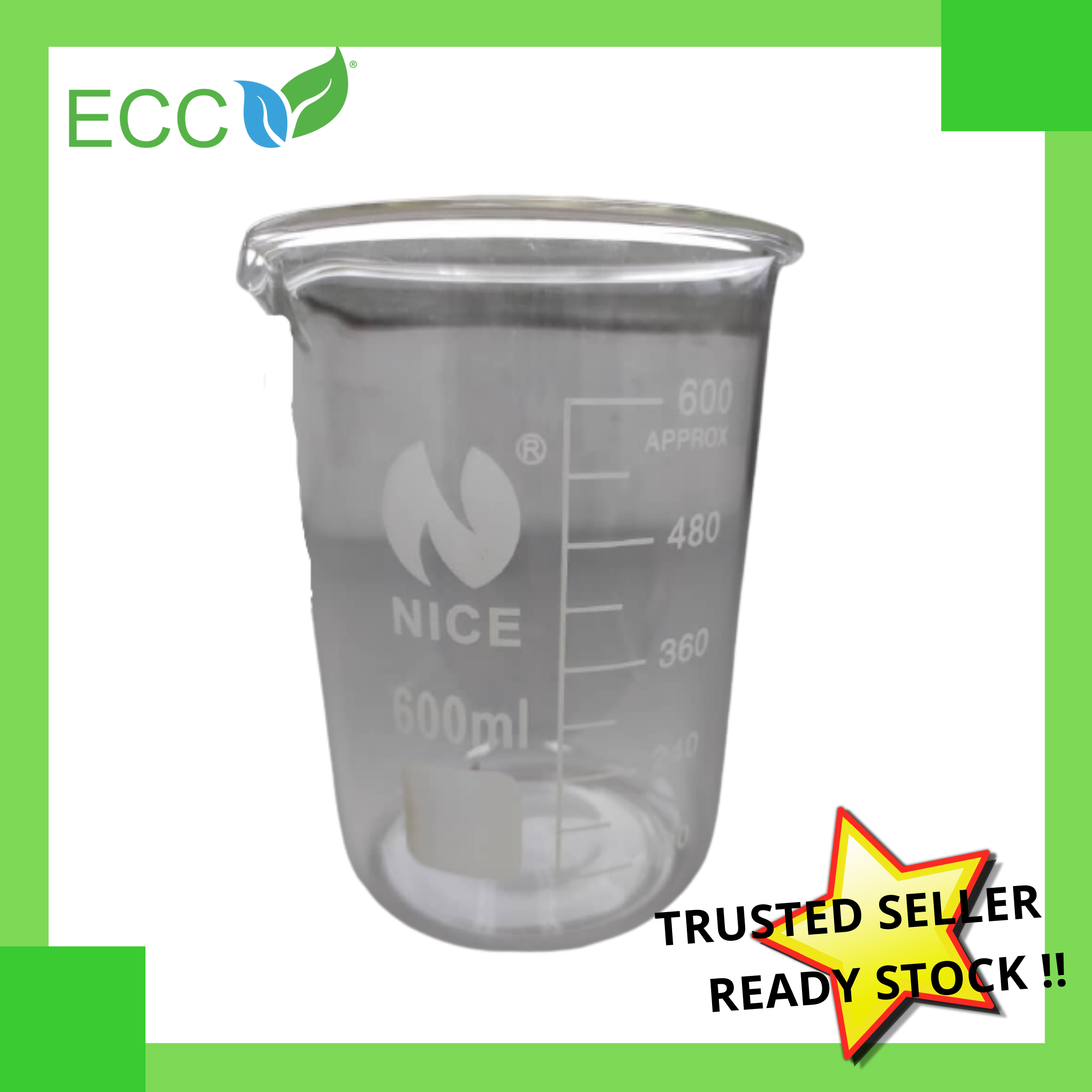Borosilicate Glass Beaker NICE 600 ml | Lazada