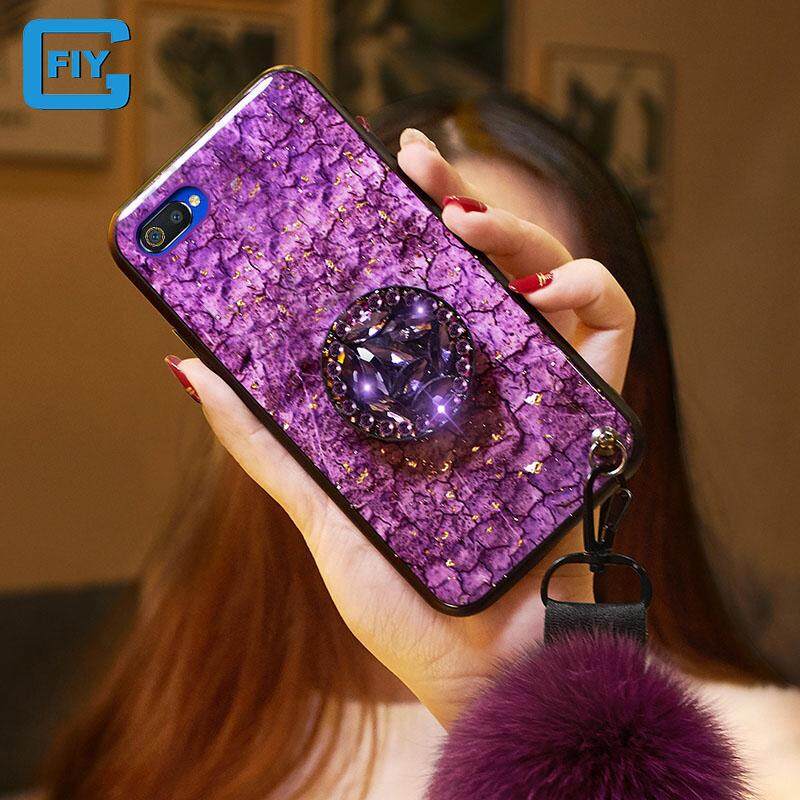 สำหรับRealme C2 / OPPO A1Kกรณีหรูหราฟอยล์สีทองหินอ่อนแฟชั่ - Puket Stores