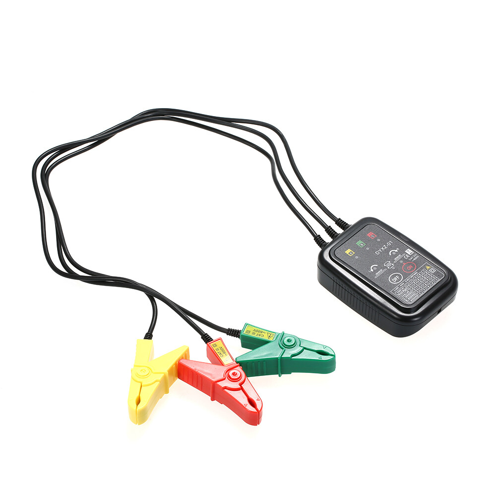 Non-Contact Phase Detector Digital Phase Sequence Tester with Phase LED ...