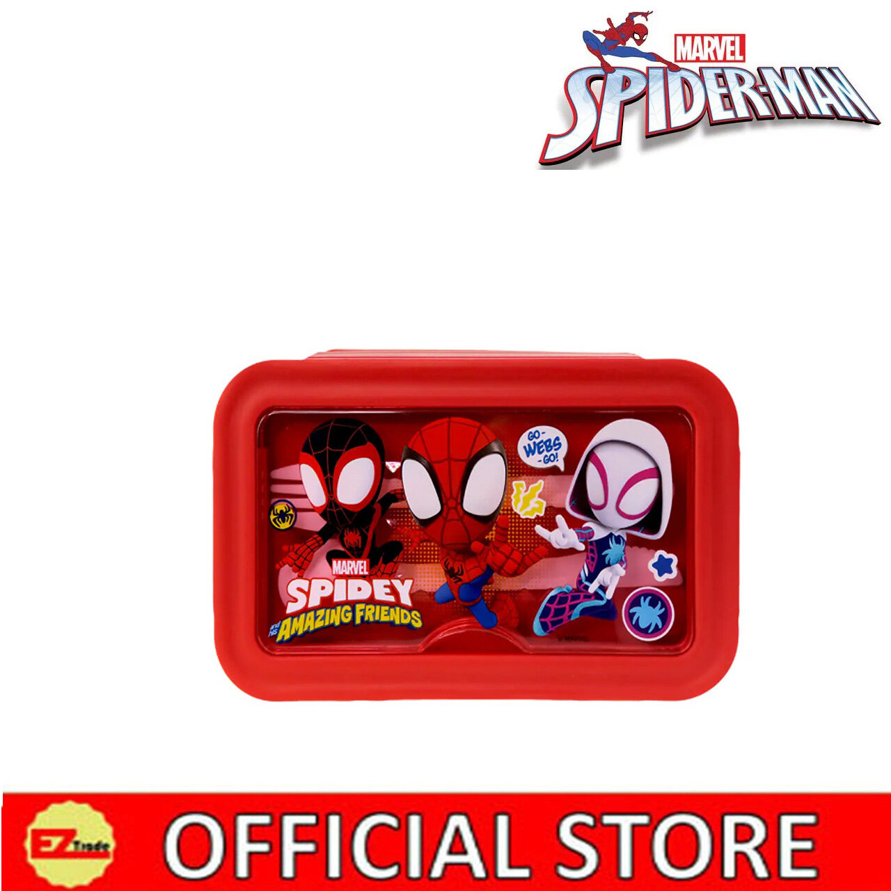 Spidey Amazing Friends Lunch Box Set (1100ml)/Ready stock/8042 | Lazada