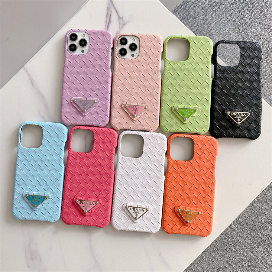 Luxury brand high-end woven phone case for iphone 13 13pro 13promax 12 ...