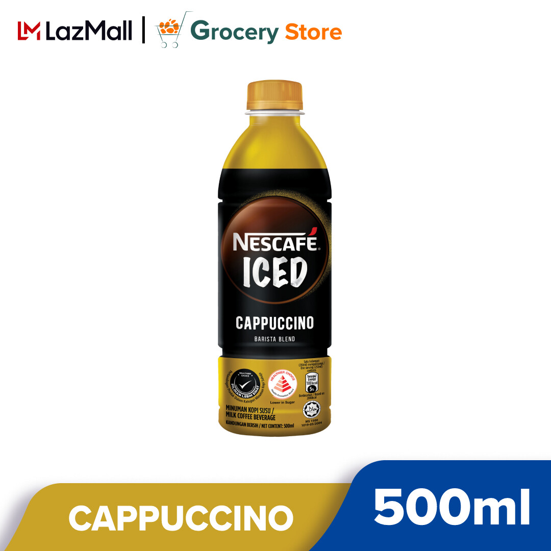 NESCAFE RTD Iced Cappuccino PET 500ml | Lazada