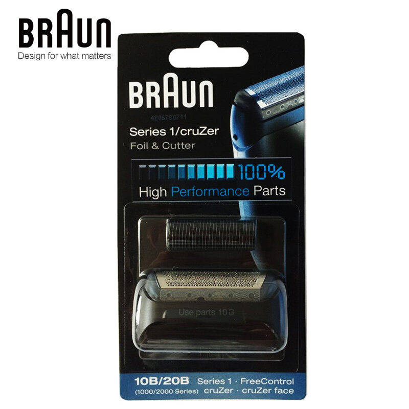 Braun 10B/20B (1000/2000 Series) Foil & Ter Replacement High ...