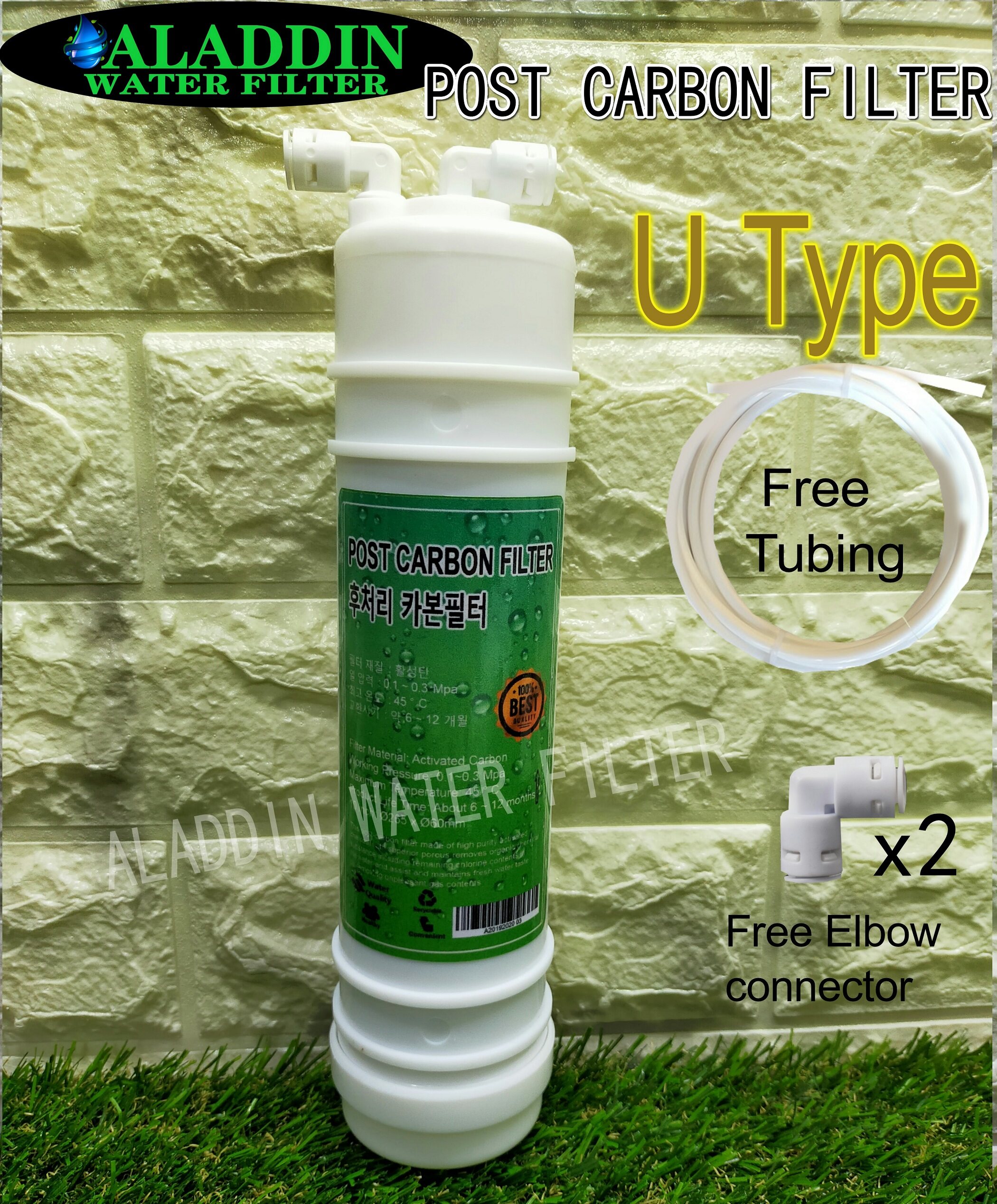 Korea Tech Water Filter /Sediment/Pre-Carbon/Post Carbon/Replacement 3 ...