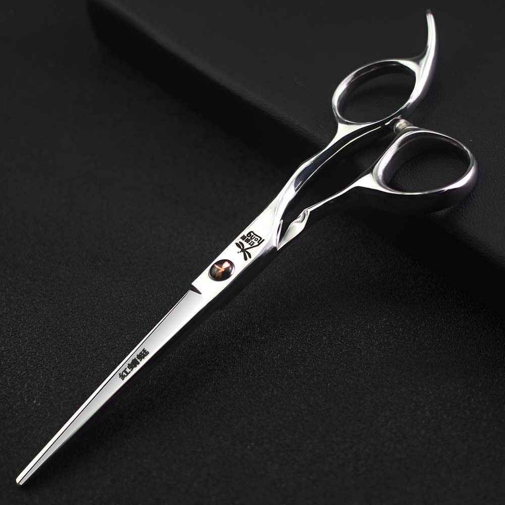 Japan imported salon special barber shop scissor 6 inch professional hairdressing scissor set ...