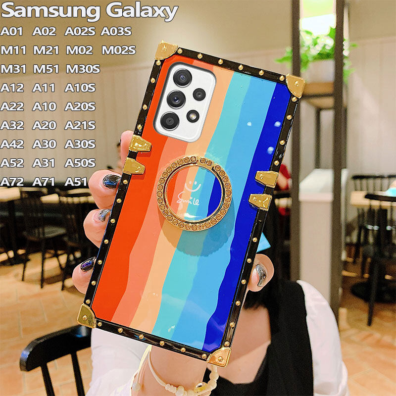Rainbow สำหรับ Samsung Galaxy M11 M21 M30S M31 M51 A01 A02 A02S A03S A10 A11 A10S A12 A20 A21S ...
