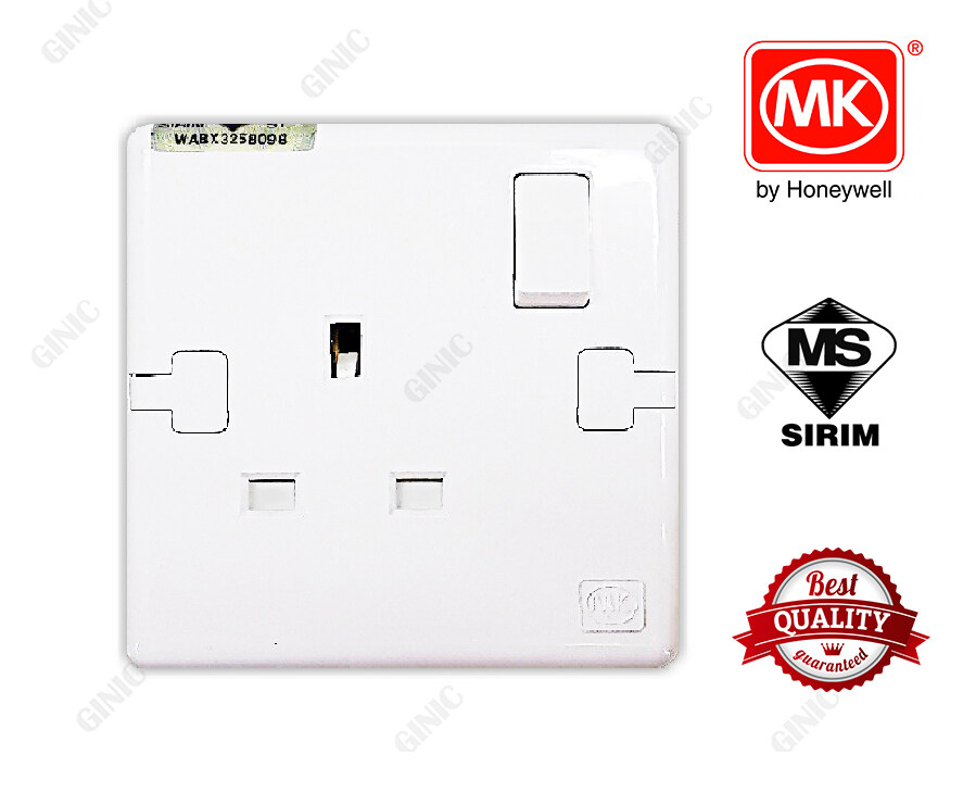MK ECORE E2757 13A 1GANG SWITCH SOCKET | Lazada