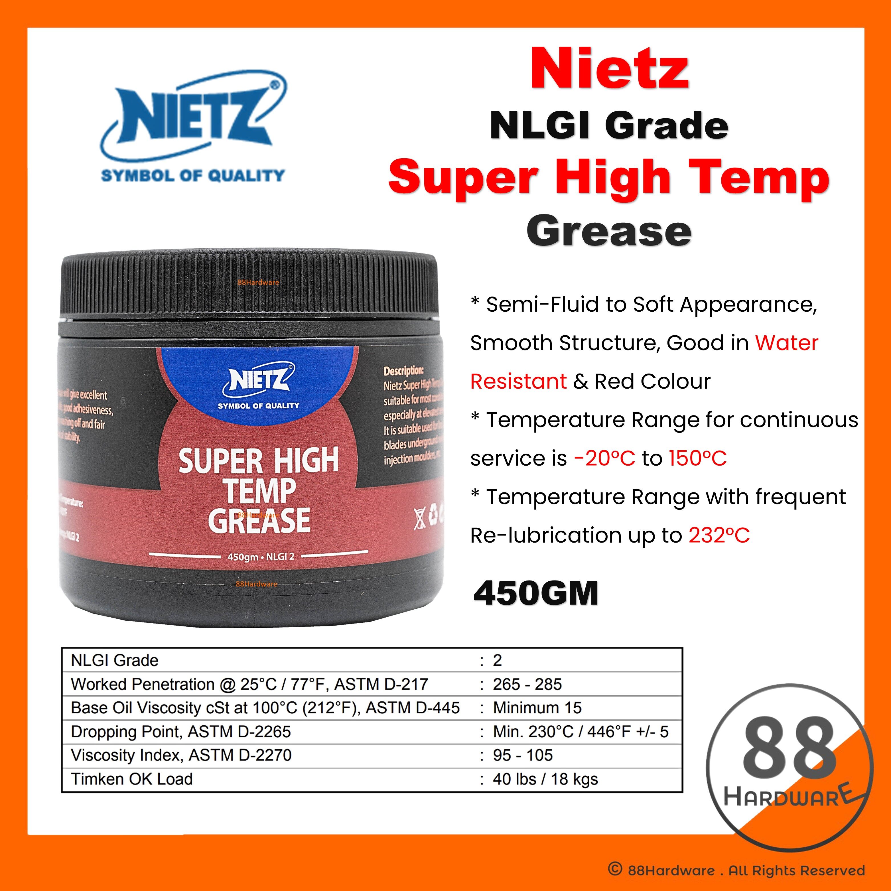 Nietz Heavy Duty Grease / Super High Temp Grease / minyak grease / high ...