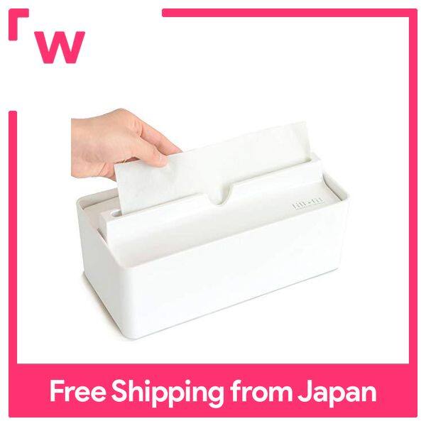 OKA fill+fit paper towel case lip type white (tissue case) | Lazada PH