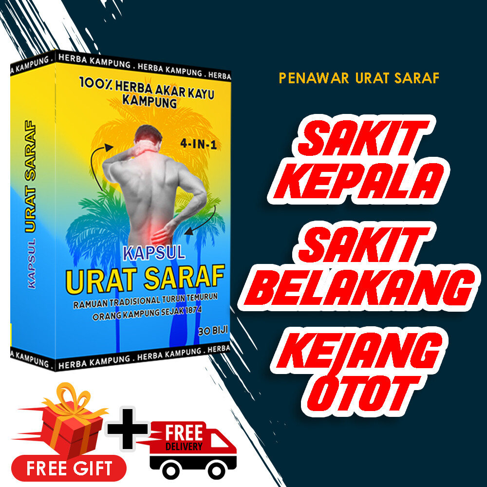 Ubat Sakit Sendi dan Sa.raf Herba Kapsul Terapi Sa.raf Urat Gout ...