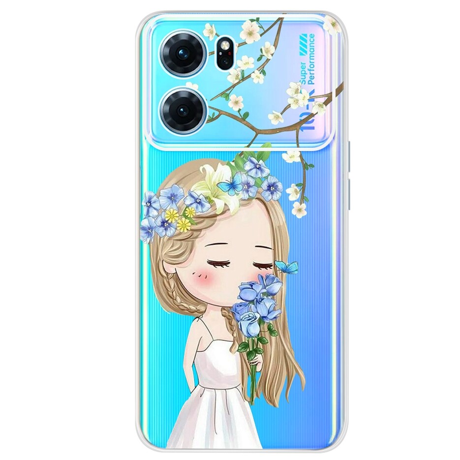 เคสโทรศัพท์ Oppo K10สำหรับ Oppo CPH2373เคสนิ่มบางลายการ์ตูนแมวน่ารัก ...