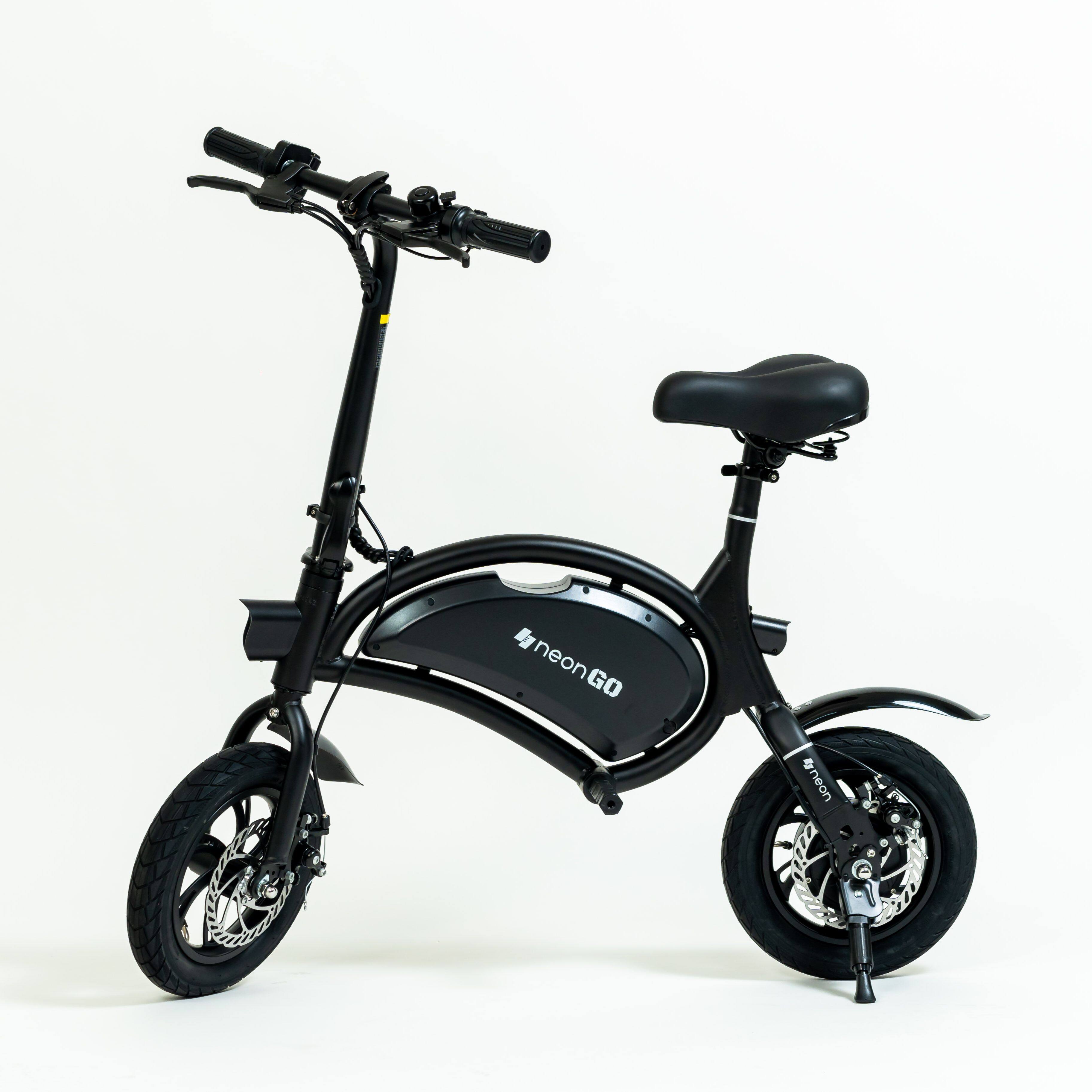 Neon GO Electric Bike (25Km/h, 20Km Range, 250W, Foldable - Portable ...