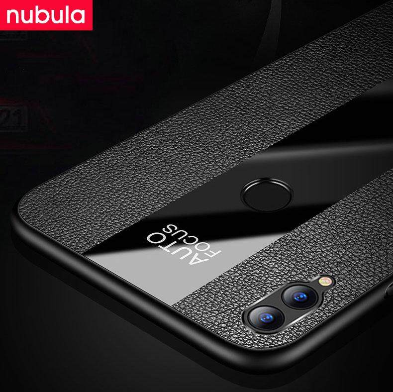 NUBULA untuk Huawei Y Max Casing PU Leather Protective Case Soft Edge ...