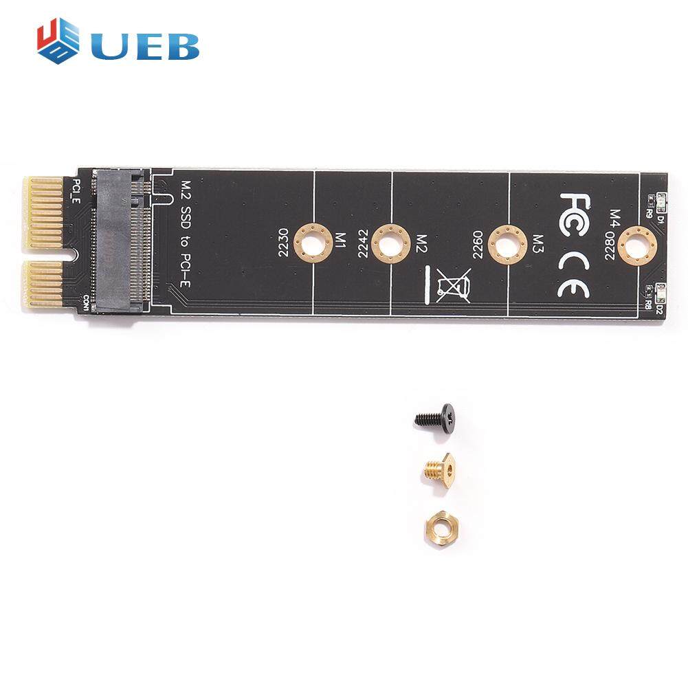 การ์ดเชื่อมต่อ PCIE เป็น M2 NVMe SSD M.2เครื่องอ่านฮาร์ดไดรฟ์ PCIE X1 ...