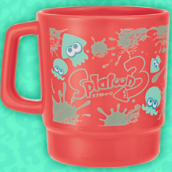Original BANDAI Splatoon 3 ichiban kuji Prize E plastic mug stacking ...