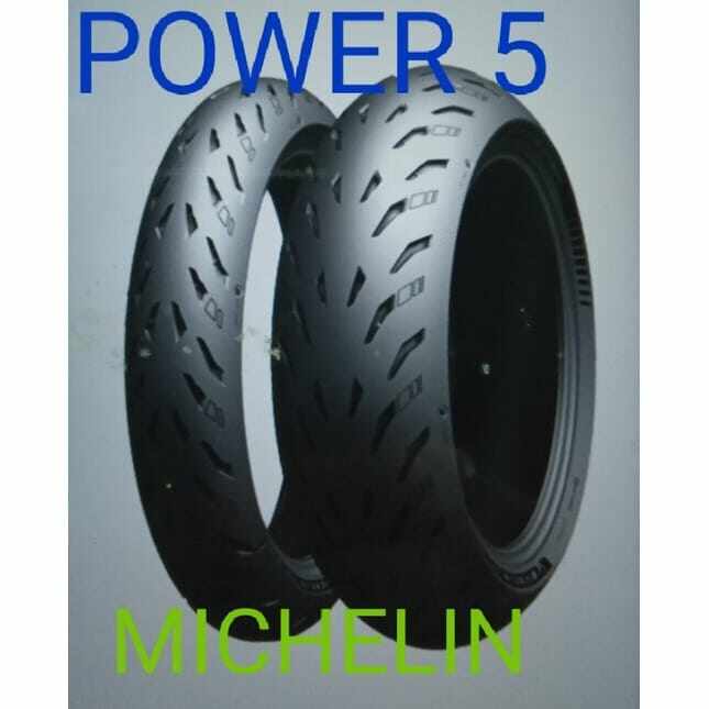 2022 MADE } MICHELIN POWER 5 DUAL COMPOUND 120/70-17 160/60-17 180/55 ...
