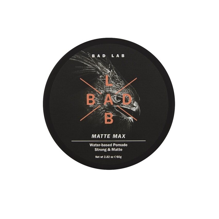 Bad Lab Water-Based Pomade, Strong and Matte 80G | Lazada