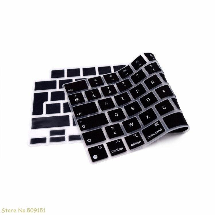 [hot ] French Silicone Euro Keyboard Cover ForMacbook 2021 New Pro 14 ...