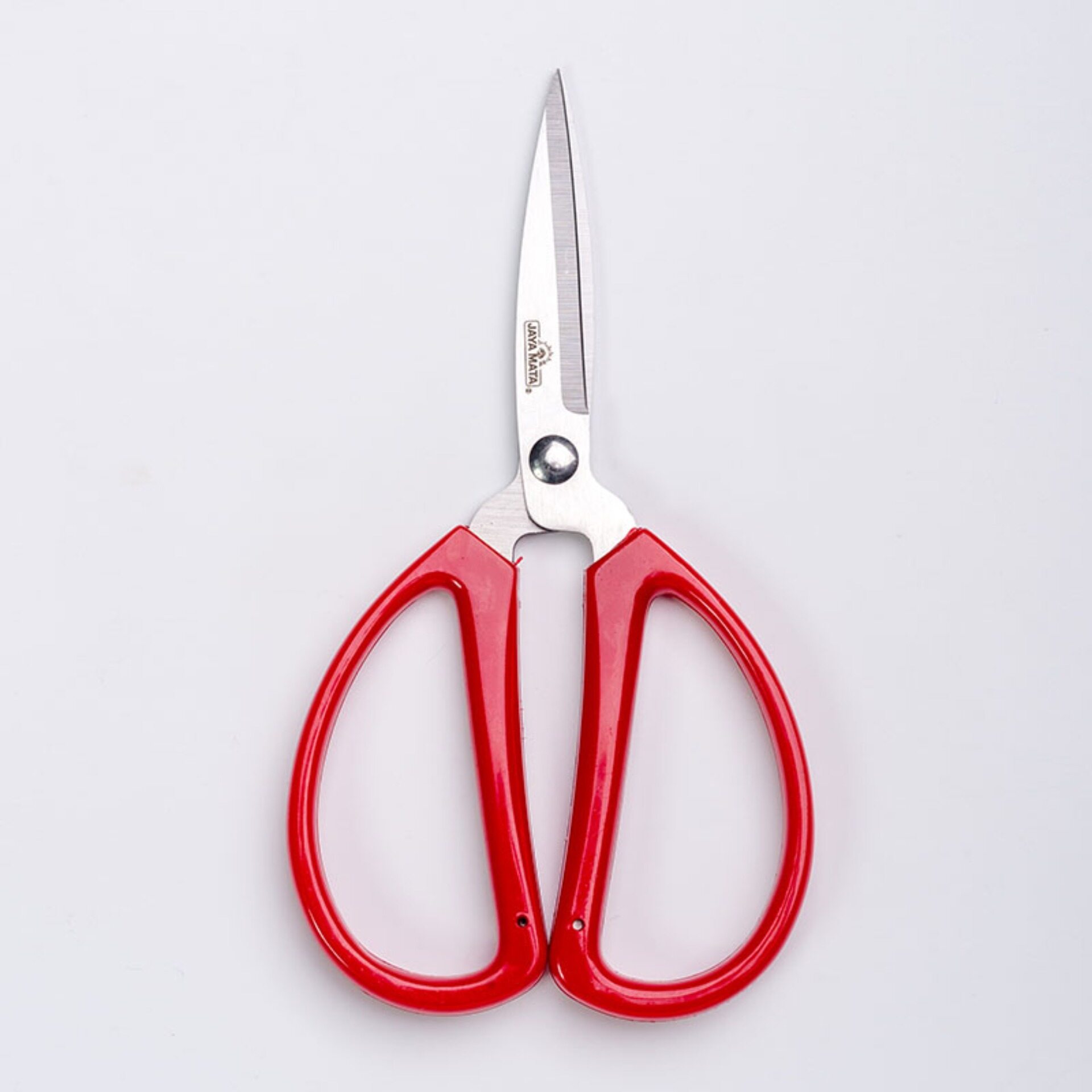 JAYA MATA 7" Stainless Steel Red Handle Scissor (JM316) [Scissors ...