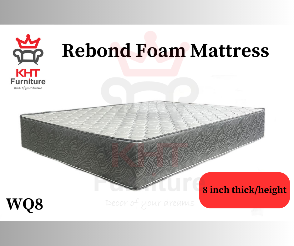 8 / 10 Inch Rebond Foam Mattress Tilam with Quilting single / super ...