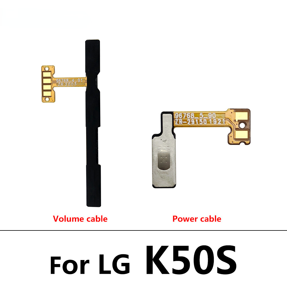 Power on off volume Side Button Flex For LG K22 K50s k51 k51s Side Key ...