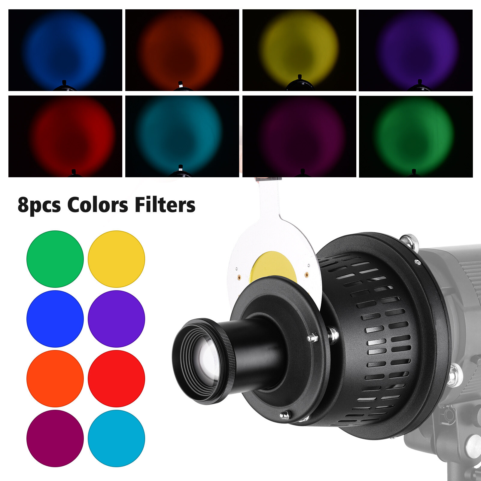 Bowens Mount Optical Snoot Conical Focalize Condenser Art Special ...