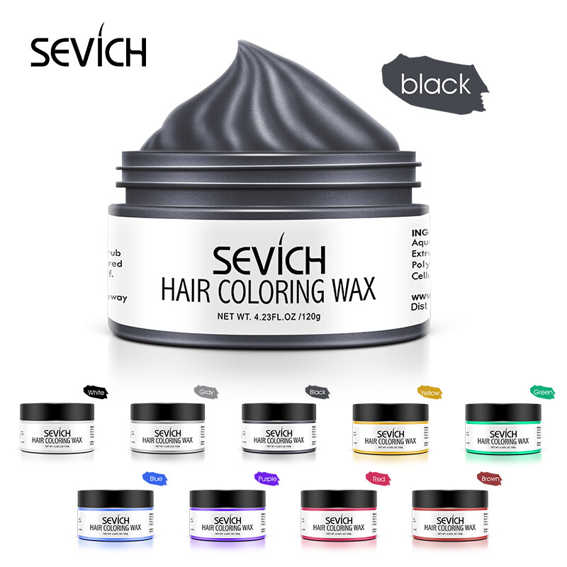 SEVICH 10 Colors Temporary Hair Color Dye Wax 120g Men Women Hair ...