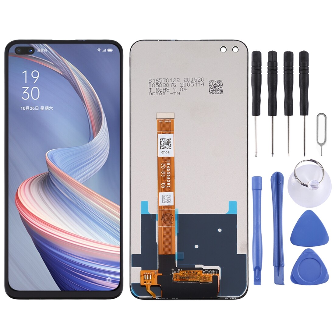 หน้าจอLCDและDigitizer Full AssemblyสำหรับOPPO A92s - Sunsky Tech - ThaiPick