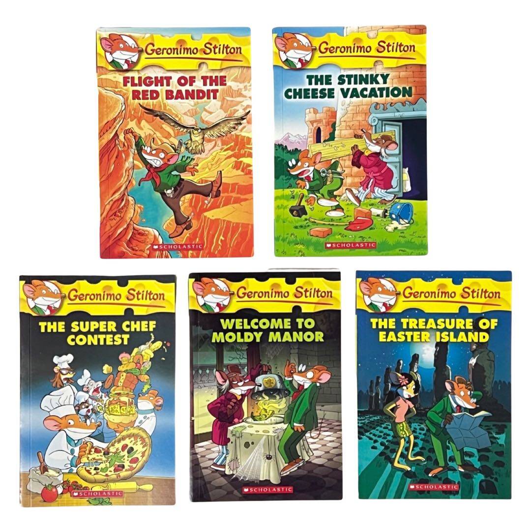 Geronimo Stilton Series 1-80 Complete Collection English Story Books ...