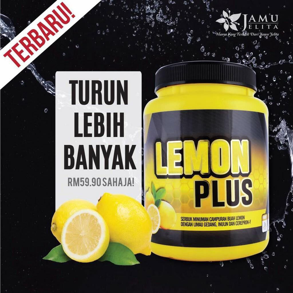 JAMU JELITA LEMON CURVE PLUS (20's )& LEMON CURVE (10's) | Lazada