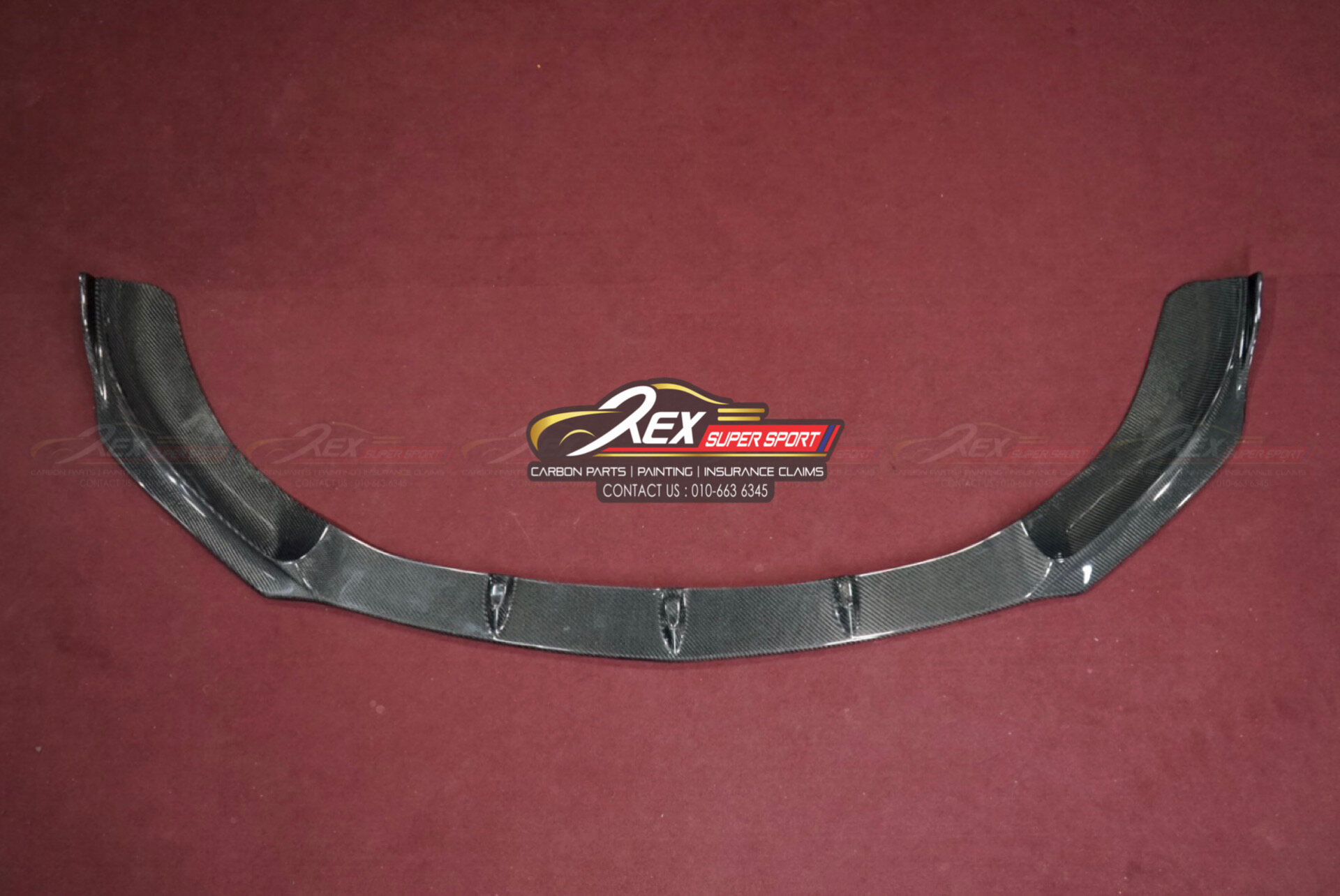 Mercedes Benz A-CLASS W177 A250 A35 AMG Front Lip Real Carbon Fiber ...