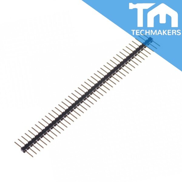 40 Pin Male Single Row Break Away Pin Header Long Centered | Lazada