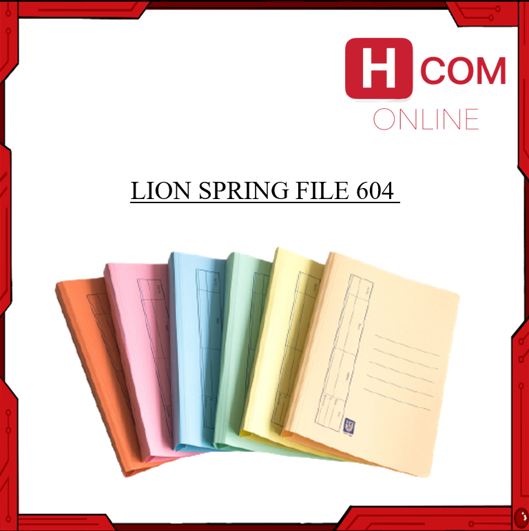 LION 604 Spring File (210gsm) | Lazada