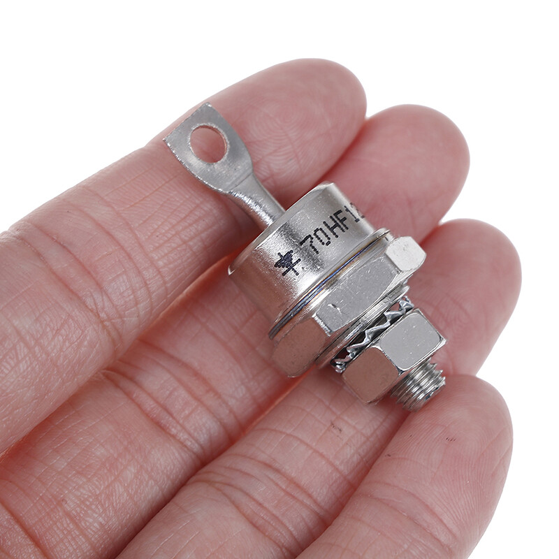 [Gary Lidia] Wqneuisad 1x70HF120 70A 1200V High power rectifier กระดุมโลหะประเภทไดโอดเร็คติไฟเอ ...