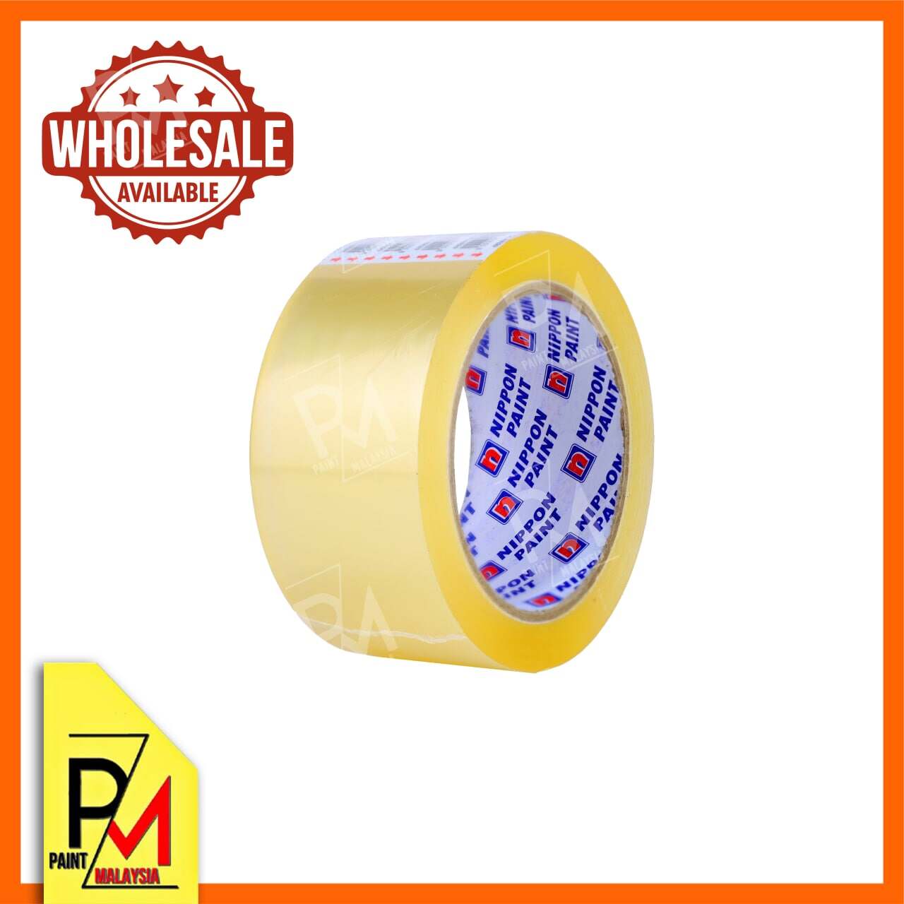 NIPPON PAINT Clear Transparent Opp Tape 48MM x 90 Yard (±80M) Parcel ...