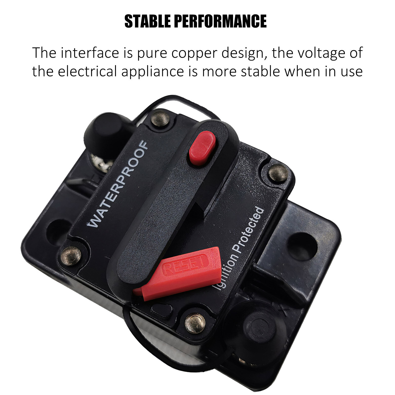 【Factory price】Waterproof 50A 60A 80A 100A Car Circuit Breaker Portable ...