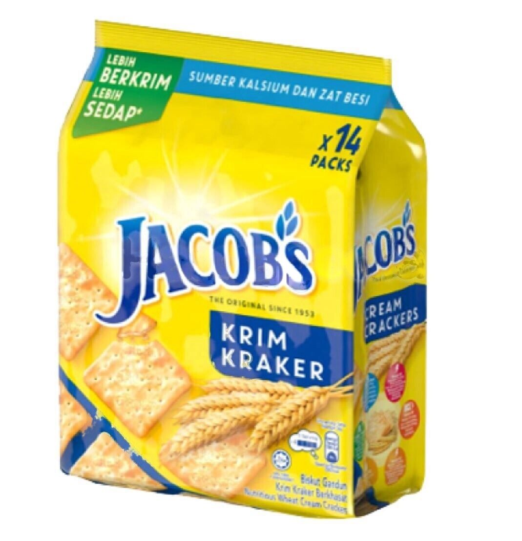 JACOB'S Multipack Original Cream Crackers/ Weetameal 502g | Lazada