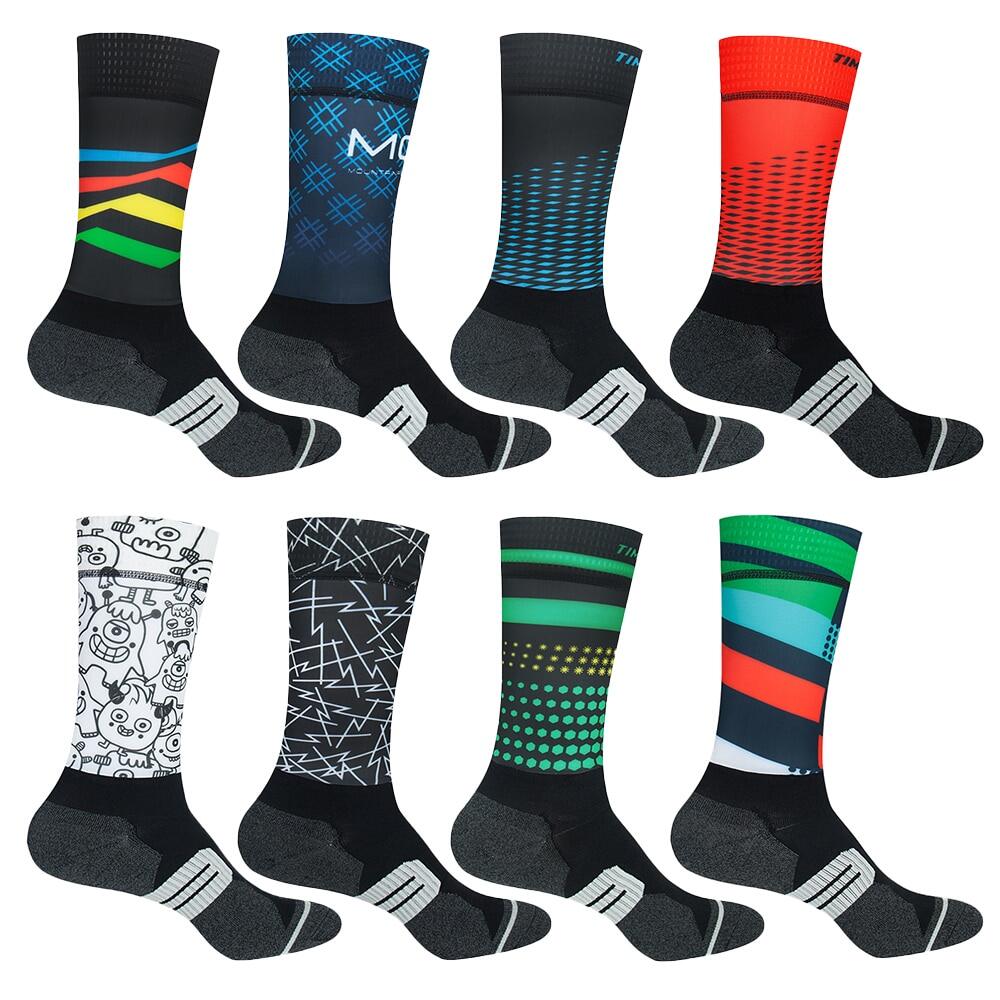 Sports Socks Anti Slip Professional Bike Socks Bicycle Compression ...