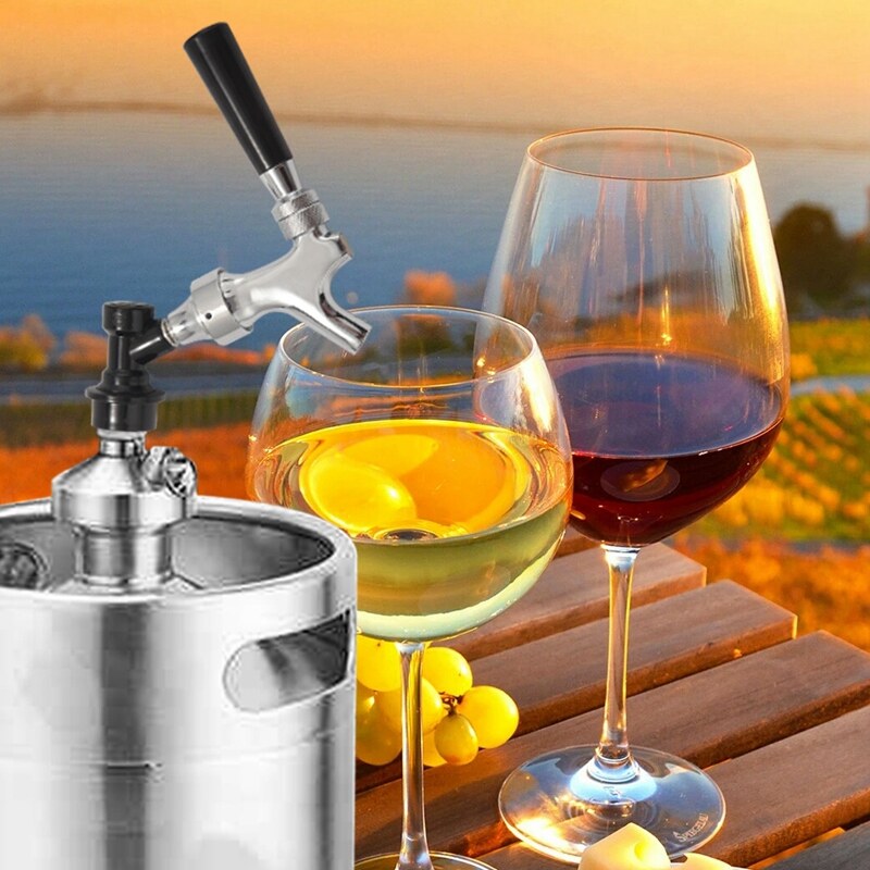 Beer Faucet Ball Lock Kit, Homebrew Draft Beer Tap Cornelius & Corny ...