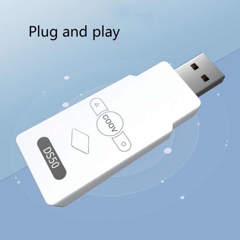 USB Wireless Controller Converter อะแดปเตอร์ที่รองรับบลูทูธสำหรับ PS5/Switch/PS4/PS3/PC Gaming ...