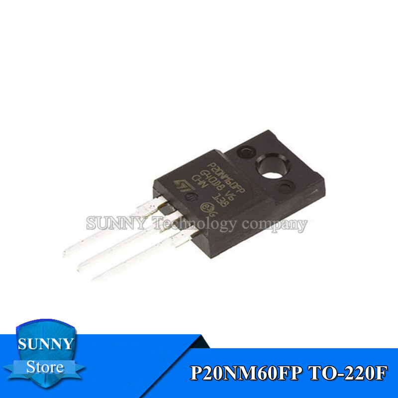 10Pcs STP20NM60FP TO-220F P20NM60FP TO220F 600V/20A MOSFET N-ช่อง - SUNNY Technology company ...