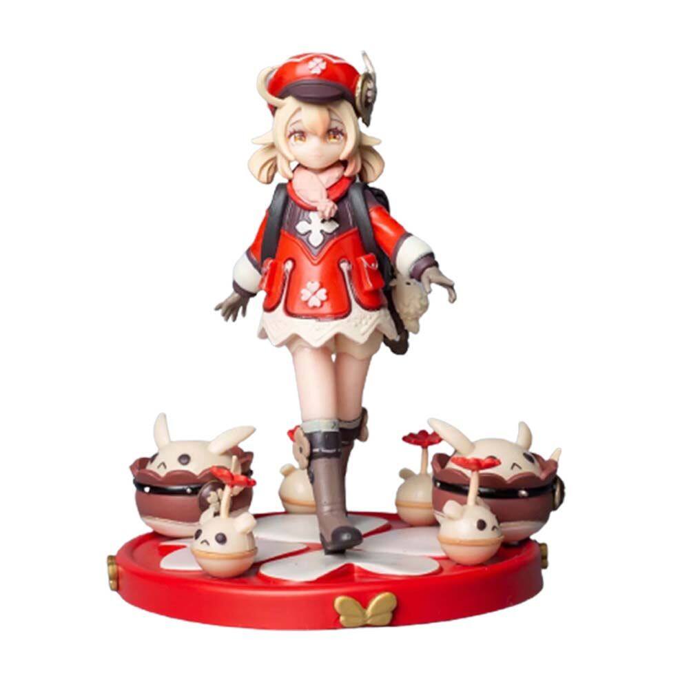 A4QUT Home Ornaments Model Toys PVC Klee Hibana Spark Model Model Toys ...