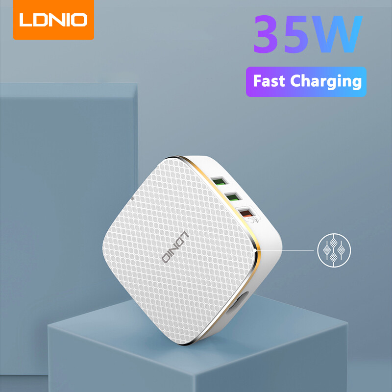 LDNIO 6พอร์ต USB QC3.0 Fast Charger Popular Home Multi-Function Smart ...