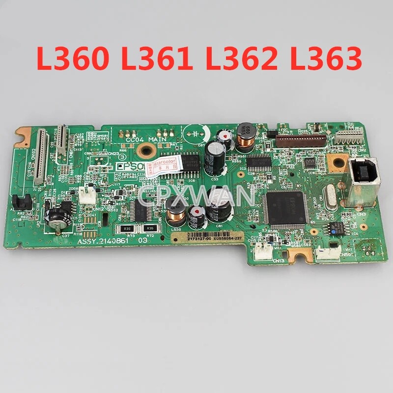 บอร์ดหลัก1ชิ้นสำหรับคุณแม่บอร์ด Forตะขอสำหรับ Epson L360 L361 L362 L363 ...