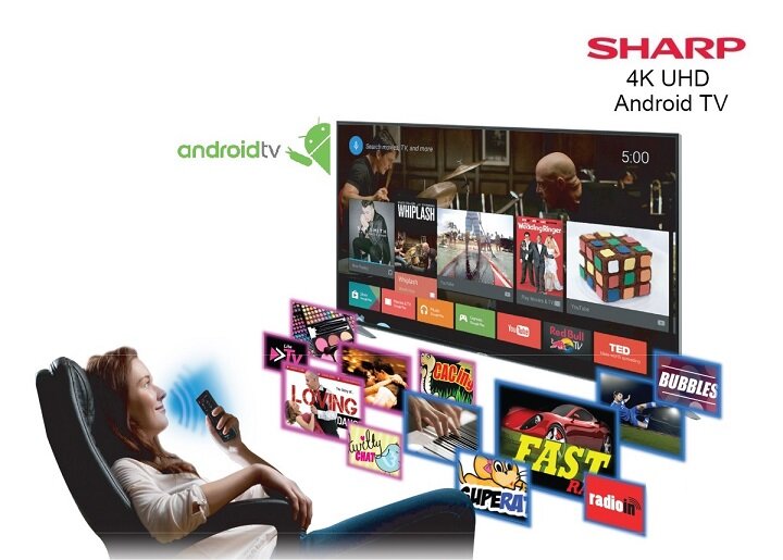 Stock Original SHARP LC60UA6800X 60" 4K UHD Android TV | Lazada